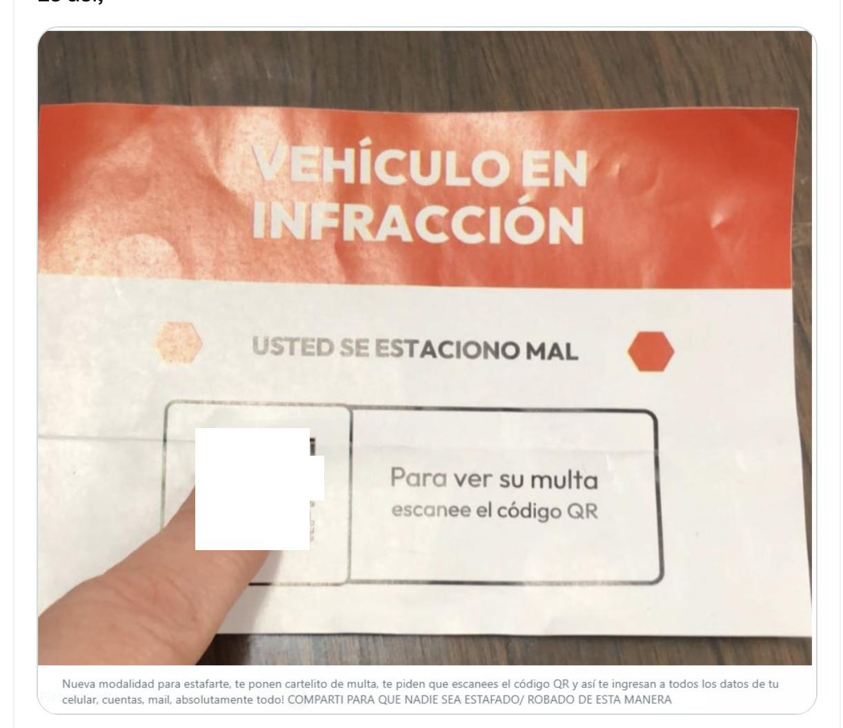 Nueva Estafa con Código QR en el Parabrisas: Qué Debes Saber 🚘